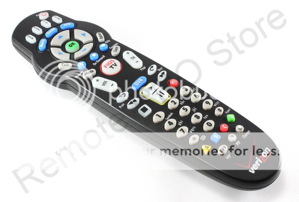 VERIZON FiOS TV Remote Control RC1445302/00B | eBay
