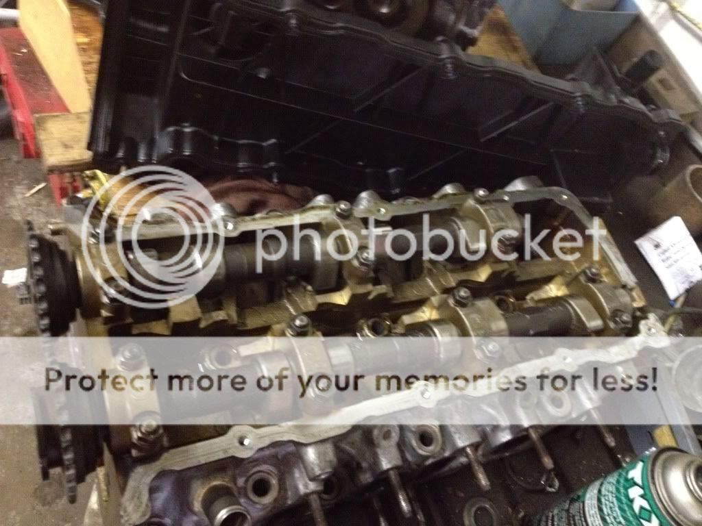 12v vr motor part out! clone manifold brand new arp head bolts | VW ...