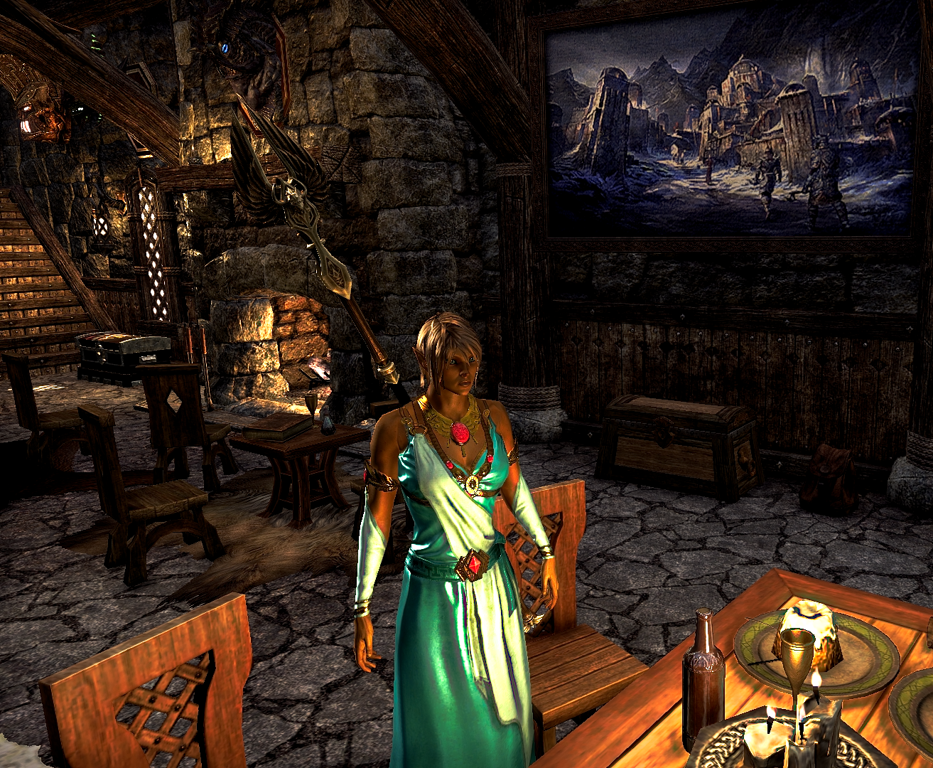 The Nibenese Gown is GORGEOUS! — Elder Scrolls Online