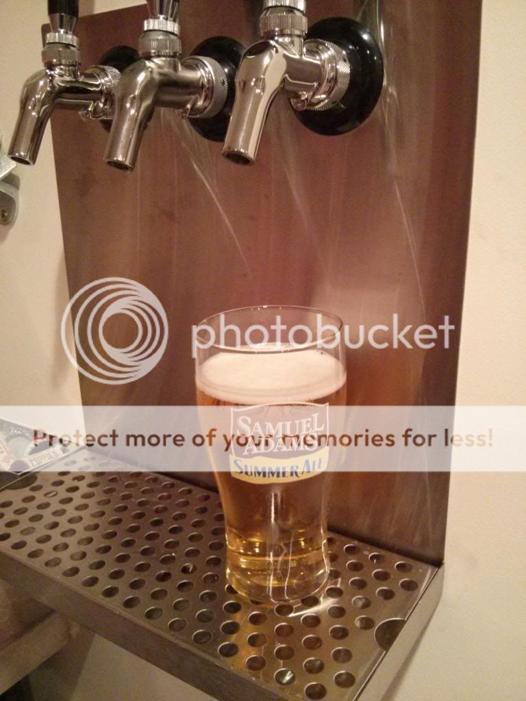 Through the wall 3 tap hidden keezer build -Done | Community | BeerAdvocate